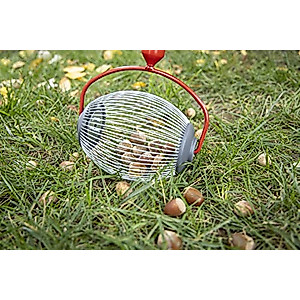 Garden Weasel Nut Gatherer 95404 - Large Nut Gatherer - Yard Roller - Picks up Walnuts, Small Fruits, Sweet Gum Balls, and Magnolia Seeds from 1.5” to 3”