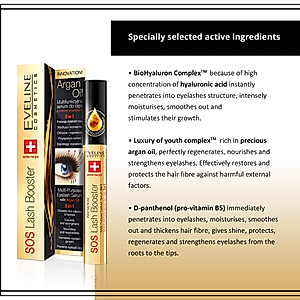 Eveline Cosmetics SOS Lash Booster with Argan Oil