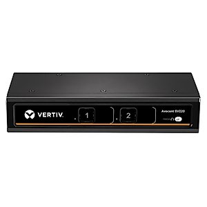 Vertiv Avocent 2-Port DVI-I 4K Ultra HD KVM Switch (SV220)
