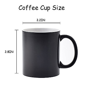 Funny Coffee Mug, Gag Gifts, Barry Wood Mug, Funny Rude Mug, Message Appears as it Heats, Perfect Novelty Gag Gift, Office Joke