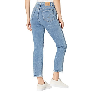 Signature by Levi Strauss & Co. Gold Women's Heritage High Rise Straight (Available in Plus Size), (New) Crystaline, 24