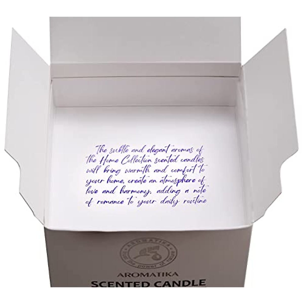 Scented Candle Midnight Jasmine - Soywax Candle with Essential Oil - Glass Candle Gift - Aromatherapy Candle - Up to 45 Hours Burn Time - Soy Wax Candles - Home Scented Candles