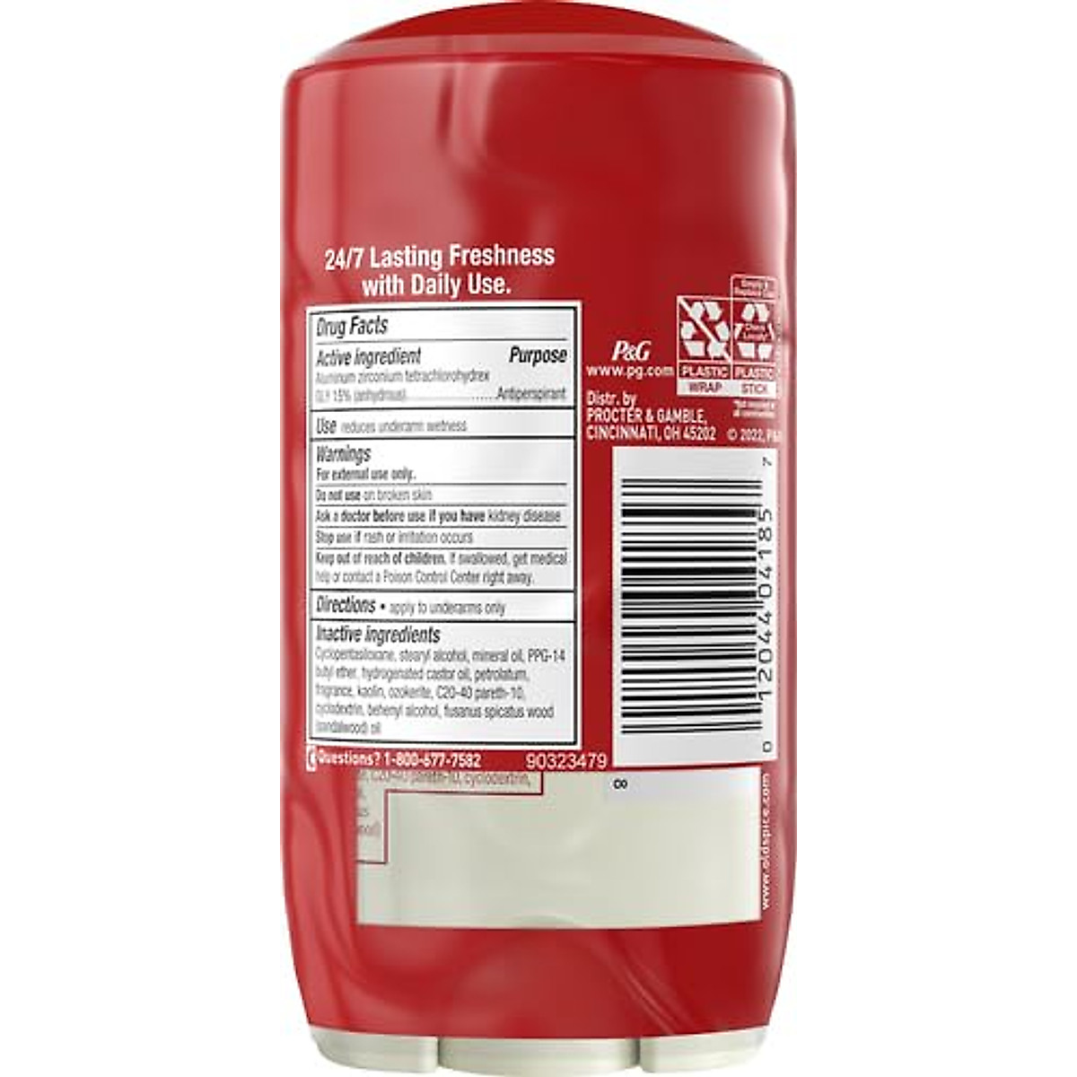Old Spice Fresher, 2.6 oz