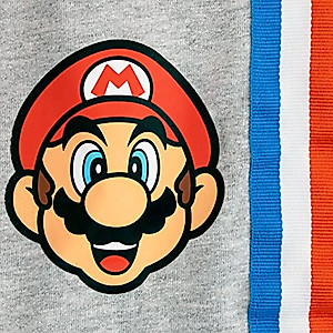 SUPER MARIO Boys Gaming Sweatshirt and Joggers Set 2 Piece Outfit Set for Kids Multicolor 8