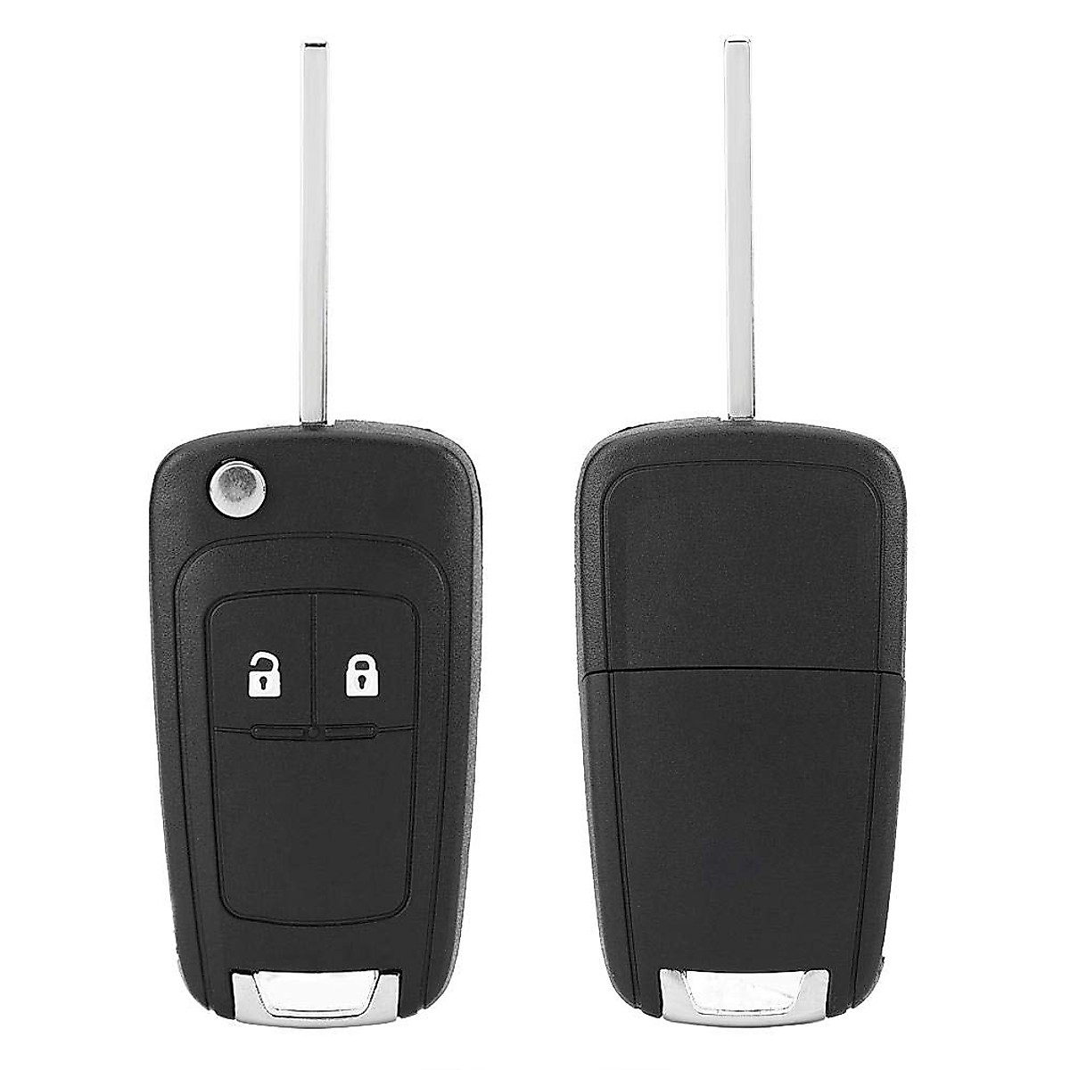 Buttons Key Fob Heat and Corrosion Resistance Flip Folding Remote 2 Buttons Car Key Fob Shell Case For Vauxhall Opel Astra Insignia