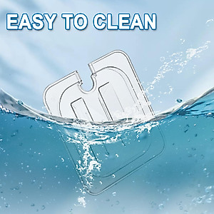 Voittozege 12 Pcs Clear Plastic Table Pan Lid, 1/6 Size Polycarbonate Food Pan Lids with Handle Food Pan Lids polycarbonate lids for Restaurant Commercial Food Container Storage