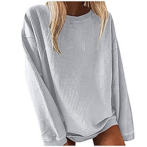 Muyise Women Crop Top Petite Clothing Women's Zip Up Hoodie Orange and Pink Dress Pink Sweater for Women Pink Jumper Ladies Sleeveless Tops Western Shirts for Women(B-Grey,Large)