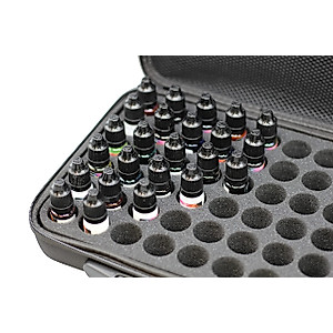 Creative Hobbies Alcohol Ink Case, Store and Carry Alcohol Ink, Paints, Reinkers and Accents - Large Travel Case Holds 60x 0.5 Ounce Bottles, Great for Storing Craft Supplies