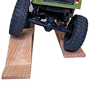 RCrabbit Flexibility Test RC Crawler Truck 1/18 1/24 Scale Upgrades Obstacle Indoor Backyard Course Track （NO Truck Included）- 2 pcs