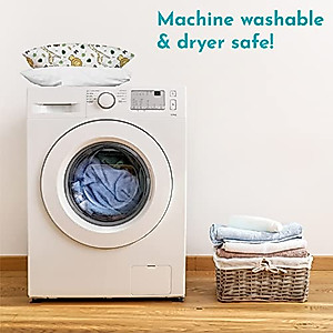 Toddler Pillow with Toddler Pillowcase - Soft Hypoallergenic - Best Pillow for Kids! Better Neck Support and Sleeping! Better Naps in Bed, a Crib, or at School! Makes Travel Comfier! (Safari)