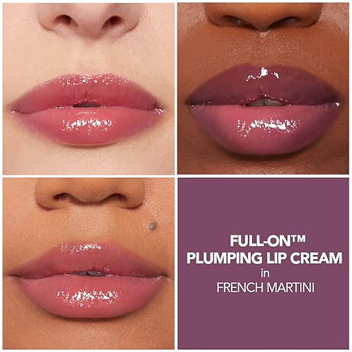 BUXOM Full-On Plumping Lip Cream, French Martini