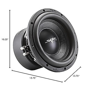 Skar Audio SVR-10 D2 10" 1600 Watt Max Power Dual 2 Ohm Car Subwoofer