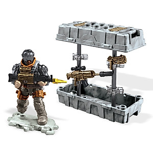 Mega Construx Call of Duty Care Package Gold Building Set