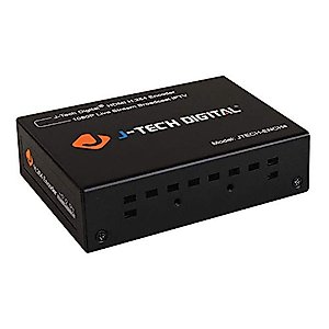 J-Tech Digital H.264 IPTV HDMI Video Encoder 1080P 60Hz for Live Stream Broadcast on YouTube, Facebook, Twitch, Supports RTSP, RTP, RTMPS, RTMP, HTTP, UDP, ONVIF Control App Available
