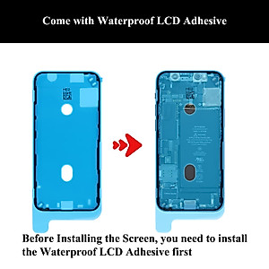 LOZOP for iPhone 12 Mini Earpiece Speaker Replacement & Earspeaker Ear Piece Proximity Light Sensor Flex Cable with Repair Tools Compatible with iPhone 12 Mini 5.4 Inch