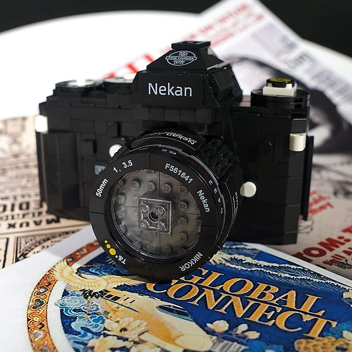 Uvini Building Blocks Camera, Adult Building Set, Construction Brick Set Best Gift for Adult, Teens, Collectible Model Digital Camera to Build 627pcs