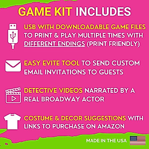 80s Mall Murder Madness | A Totally Tubular 1980s Themed Murder Mystery Game | Flexible 4-20 Players | in-Person & Virtual Downloadable Files