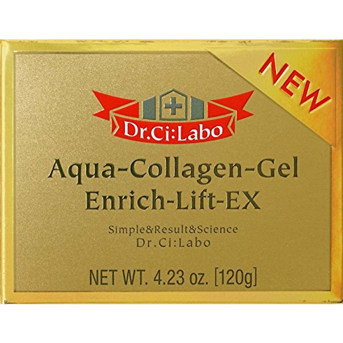Dr. Ci:Labo Aqua-Collagen-Gel Enrich-Lift EX 2018 model 120 g / 4.2 oz All in one