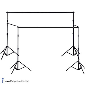 Classroom Puppet Stage XL - 2 Tier Portable Tripod Puppet Theater w/BAG | Stage, Ministry