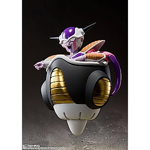 TAMASHII NATIONS - Dragon Ball Z - Frieza First Form & Frieza Pod Set, Bandai Spirits S.H.Figuarts Action Figure