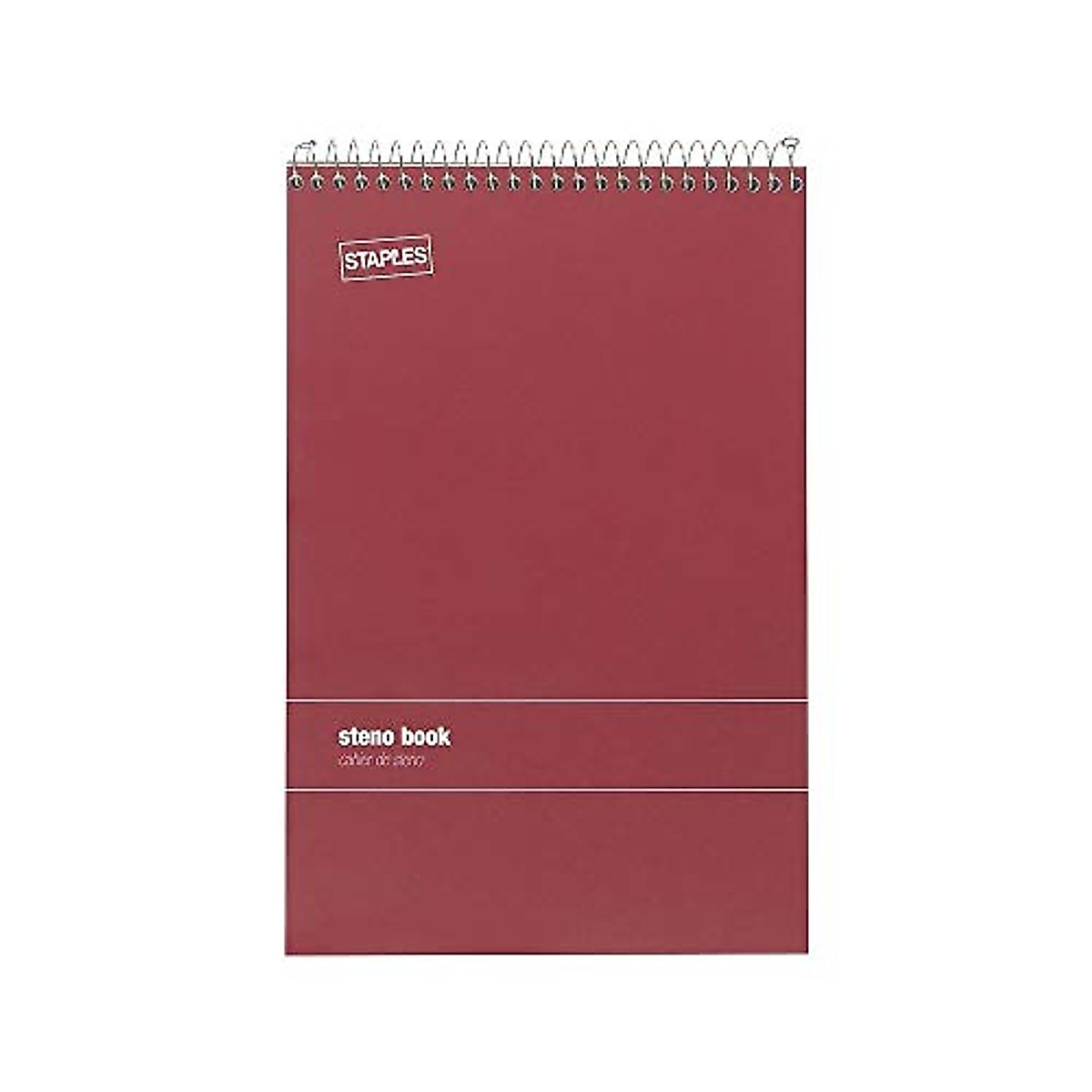 Staples Green Paper Steno Pads, Gregg Ruled, 6" x 9", 12/Pack