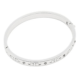 COACH Kissing C HINGED Bangle