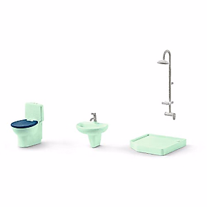 Schleich Horse Club 70-Piece Lakeside Country Dollhouse and Horse Stable Playset for Kids Ages 5-12