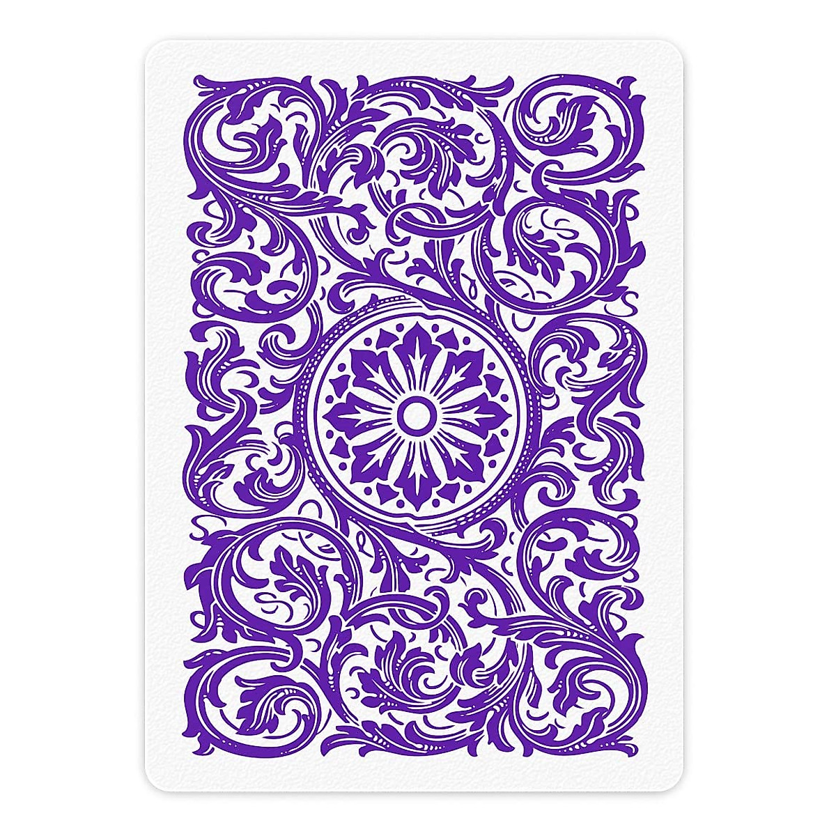 Copag Elite 100% Plastic Playing Cards, Poker Size (Standard) Jumbo Index Single Deck (Purple)