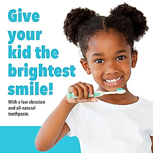 Charcoal House Activated Charcoal Teeth Whitening Toothpaste for Kids | Non-Toxic, Teeth Whitening, Natural Cherry Flavor, Fluoride Free, Natural, Vegan