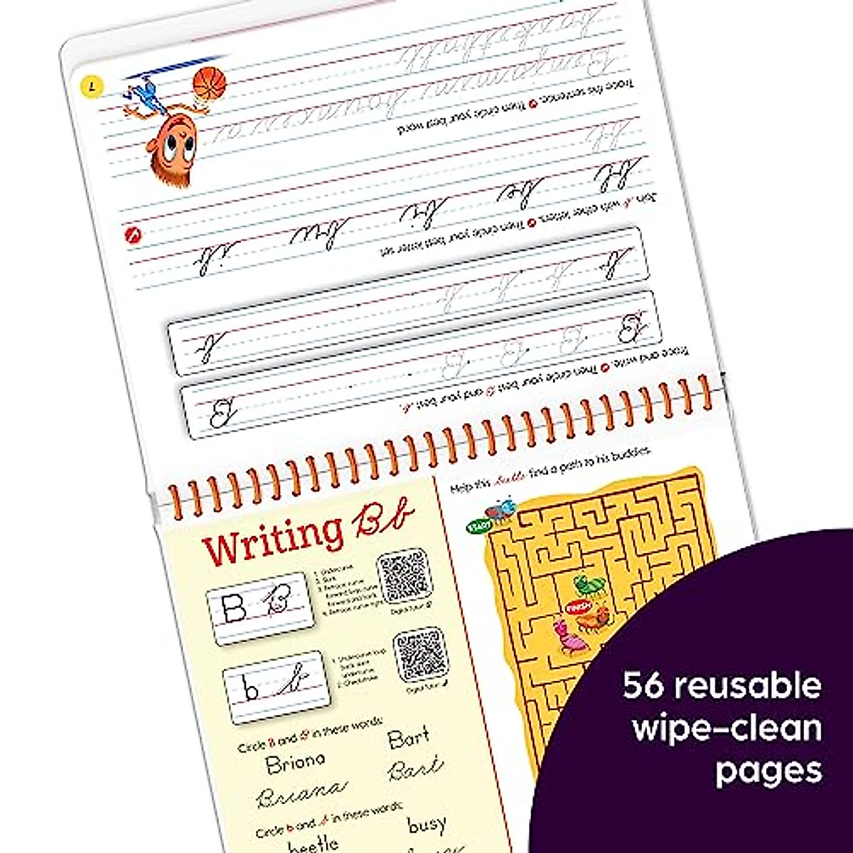Write-On Wipe-Off Let's Write Cursive (Highlights Write-On Wipe-Off Fun to Learn Activity Books)