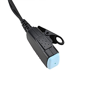 JEUYOEDE CP200 Surveillance Earpiece Headset Compatible with M0torola XU2600 CLS1110 CLS1413 CP200D RMU2040 RDU4100 Walkie Talkie with Mic PTT (1 Pack)