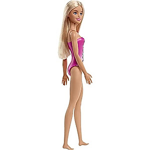 Barbie Beach Doll in Pink Swimsuit