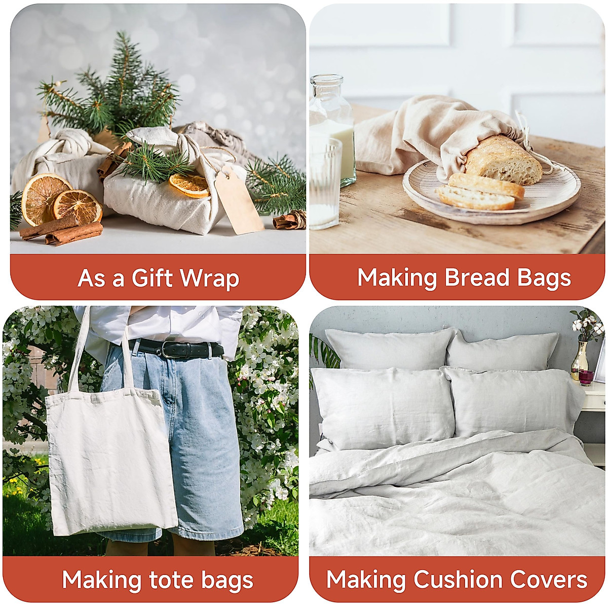 Simple&Opulence 100% Nature Pure Linen Fabric 78 Inch by the Yard, Plain Solid Color Linen Fabric for Sewing, Embroidery, Clothing, Needlework, Bag,Tablecloths, Garments Craft Accessories(Olive Green)