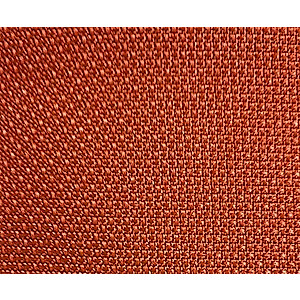 QQbed 4 Pack Outdoor Patio Chair Washable Cushion Pillow Seat Covers Extra Large 24"X22"X4" - Replacement Covers Only (24"X22"X4" 4 Pack, Rust)