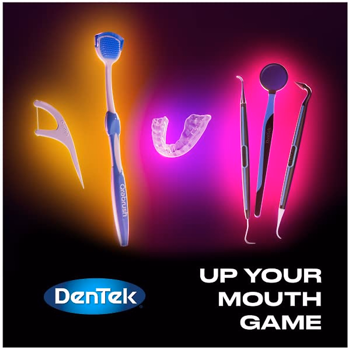 DenTek Triple Clean Advanced Clean Floss Picks, No Break & No Shred Floss, 150 Count (Pack of 2)