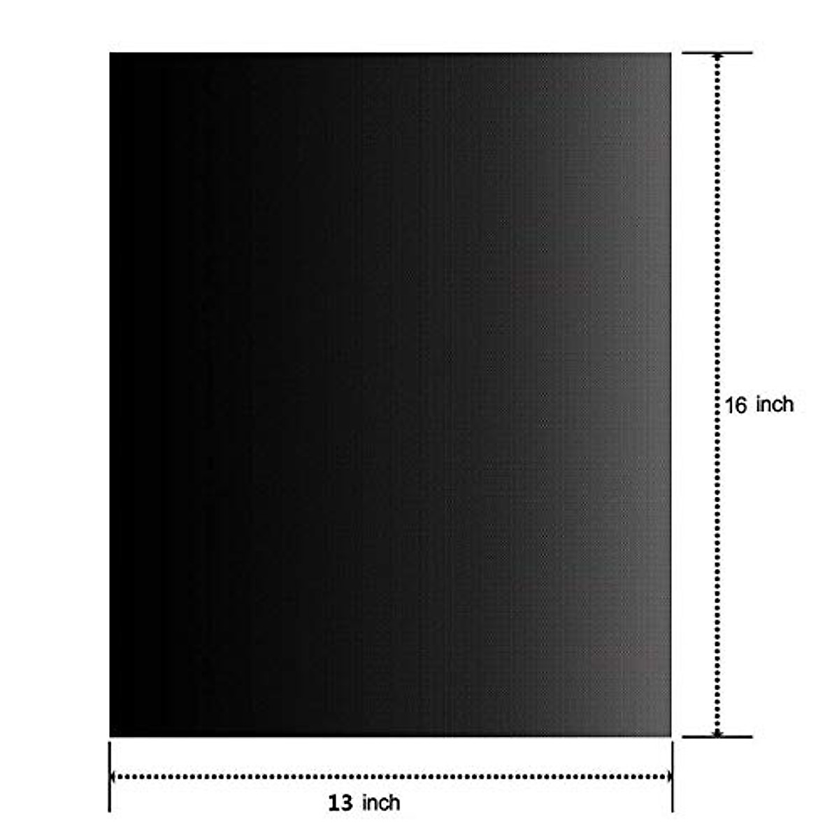 Grill Magic BBQ Grill Mat Set of 3-100% Nonstick Large Grilling Sheets - Heavy Duty Cooking Mats for Outdoor Grill Charcoal, Gas or Electric - Reusable, Extra Thick and Easy to Clean - 15.75 x 13