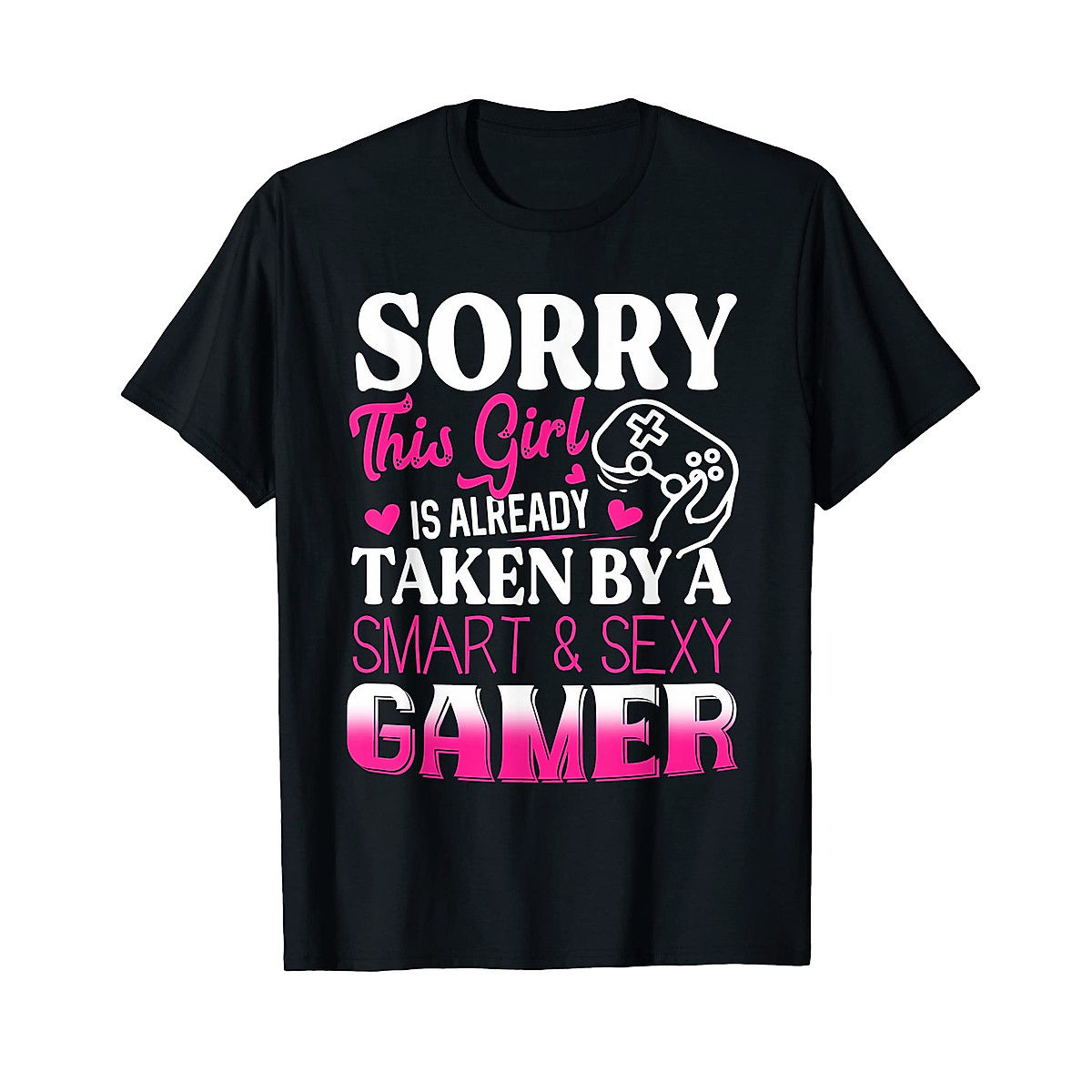 Gamer Computer Video Games Gaming Couple Girlfriend Gift T-Shirt