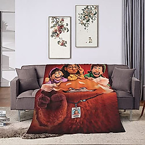 Aeefnuie Turning Red Blanket Sofa Blankets Flannel Blankets Throw Blankets Air Conditioning Blankets 50''X40''
