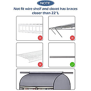 SLEEPING LAMB 54'' Hanging Garment Bags for Closet Storage Sealed Completely Jackets Coats Suits Clothes Rack Cover for Wardrobe with Clear PVC Window, 2 Packs, Grey(Hanging Rod Not Included)