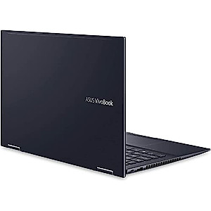 ASUS VivoBook 14" FHD LED 2-in-1 Touchscreen Premium Laptop | AMD Ryzen 5 5500U | 20GB DDR4 RAM | 1TB SSD | Fingerprint | HDMI | Windows 10 | Black | with Microsoft Office Bundle