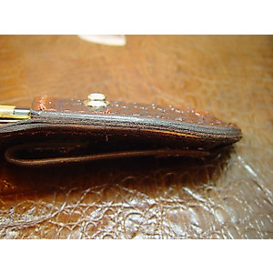 Custom Made Buck 110 Knife Sheath is lined with Soft Suede to Protect You Finer Knives.