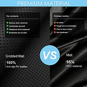 Grounding Mat for Bed (Queen 23"x60"), Grounding Mat with 15ft Grounding Cord, Earthing Mat Grounding Pad, Ground Foot Mats, Sleep Mat for Better Sleep, Energy, Wellness