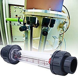 LZS-25(D) Flows Meter with High Accuracy, ABS Plastic Shell, Suitable for Liquid Monitoring, PTFE Float, for Measuring Rate with Transparent Panel, Suitable for Various Liquids