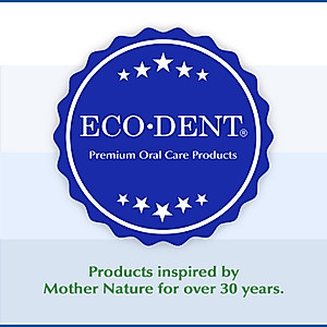 Eco-Dent Ultimate Essential MouthCare - Daily Mouth Rinse & Oral Wound Cleanser and Debriding Agent, Alcohol-Free Mouthwash w/ CoQ10, Echinacea, Goldenseal, Essential Oils & Baking Soda, 8 Fl Oz