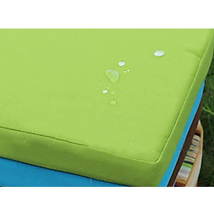 WanJing Outdoor Patio BenchSettee Cushion Slip Cover,Waterproof Garden Wicker Loveseat Furniture Pad,48 inch Fresco Bench Mat Swing Long Chair Pad Non-Skid Balcony Sofa Mat, Grey, 54x14