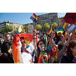 LGBT Embroidered Baseball Hat Pride Rainbow Denim Hats Pride Baseball Hats LGBT Embroidery Hat for Men Women Black