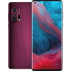 Motorola Moto Edge Plus 5G UW 256gb Smoky Sangria- (Verizon) (Renewed)