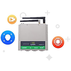 IoTInHand InBox710 High Performance Industrial Edge Computer, Industrial Computer Dual-core Cortex-A72, Quad-core Cortex-A53 and Mali T860 MP4 GPU 4K Ultra HD,(Android 7.1)