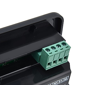 Luqeeg DSE4510 Generator Controller, LCD Display Generator Genset Controller, Auto Start Stop Mains Failure Control Module 3 Phase Generator Set Controller with Three Remotes