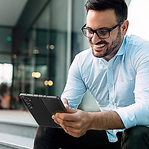 Encased DuraClip Series Samsung Galaxy Z Fold 5 Case with Belt Clip Holster, Black (2023 Release)